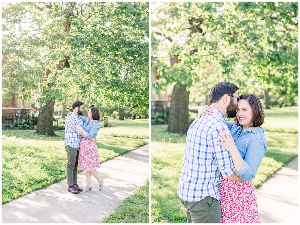Megan & Mark | Mouton & Goodale Engagement - amandaeloisephotography.com