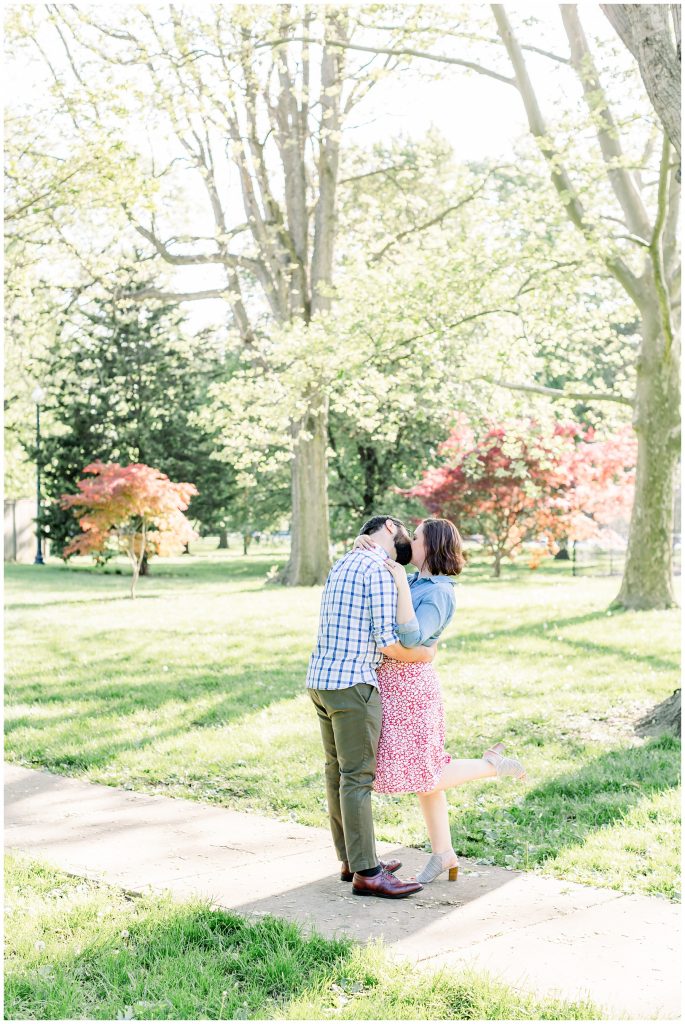Megan & Mark | Mouton & Goodale Engagement - amandaeloisephotography.com