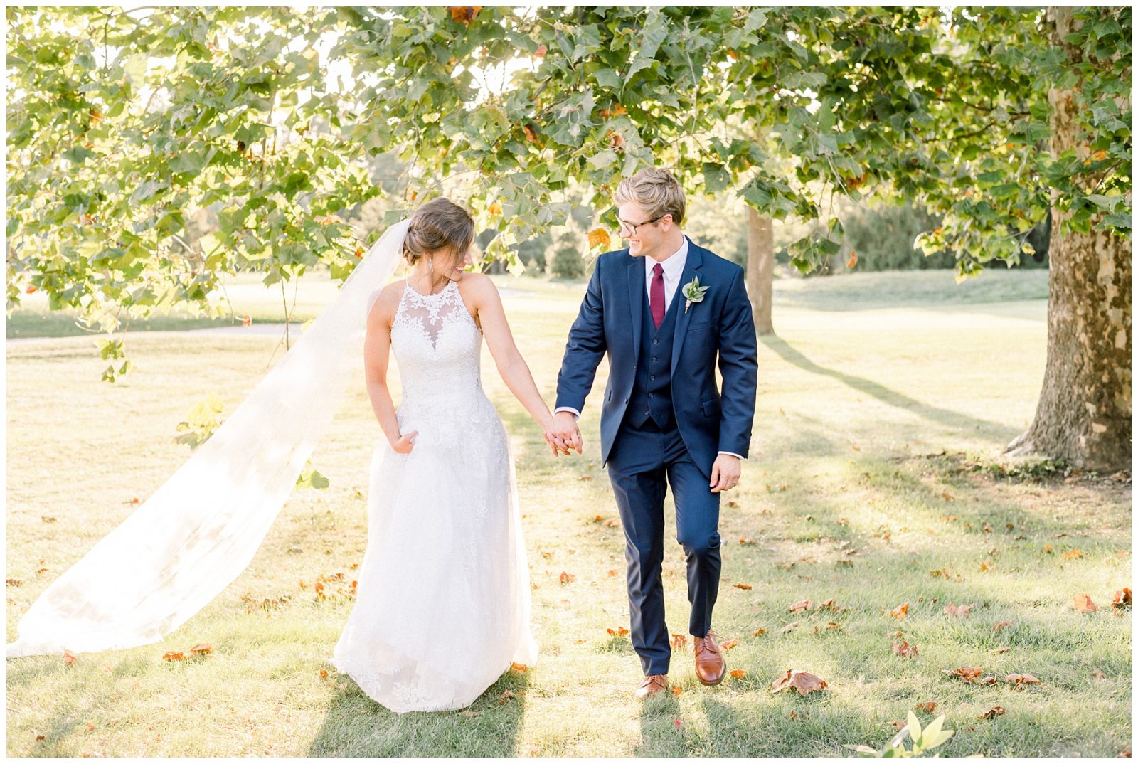 Fall Wedding at The Golf Club at Little Turtle Wedding | Columbus, Ohio