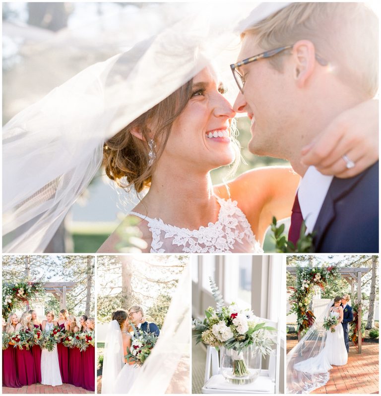 Fall Wedding at The Golf Club at Little Turtle Wedding | Columbus, Ohio