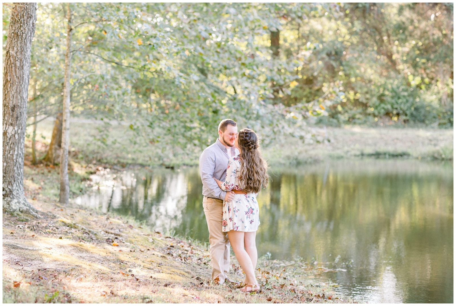 Cheyenne & DJ | Summerfield Farms Fall Engagement Session