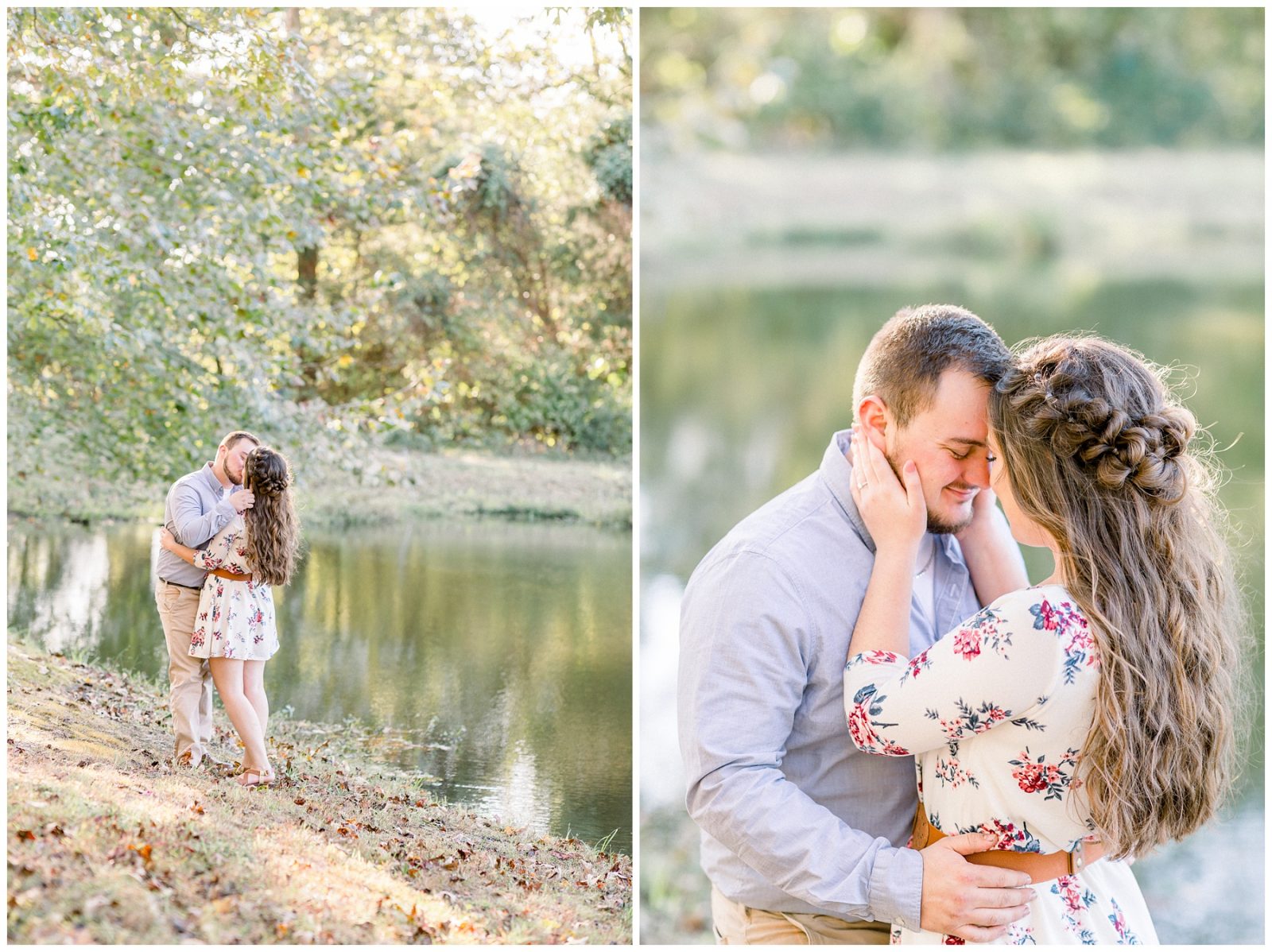 Cheyenne & DJ | Summerfield Farms Fall Engagement Session