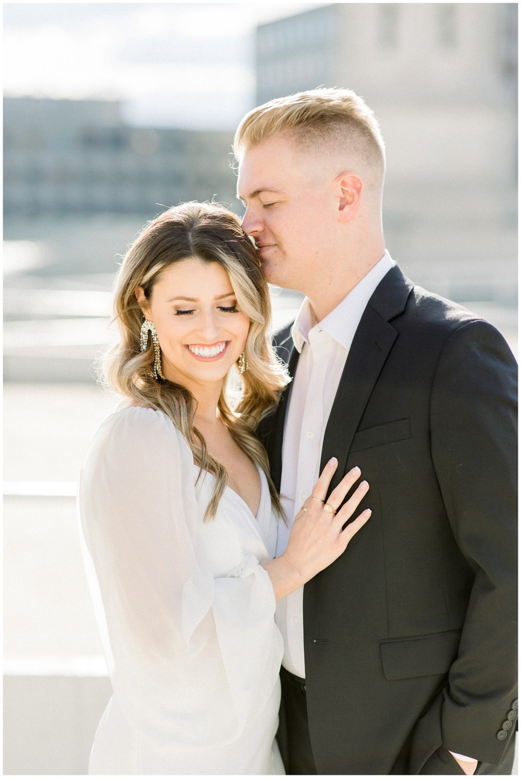 Kelly & Cooper | Downtown Cincinnati Engagement Session